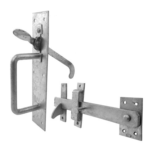Heavy Galv Suffolk Latch – Teign Hardware